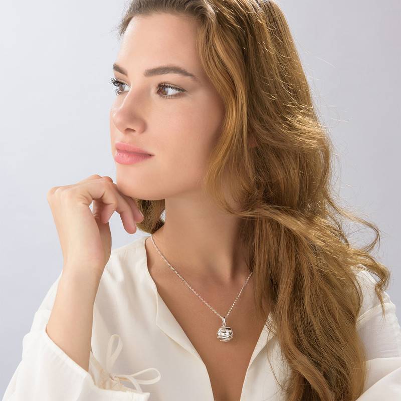 Silver Sphere Necklace | Forever My